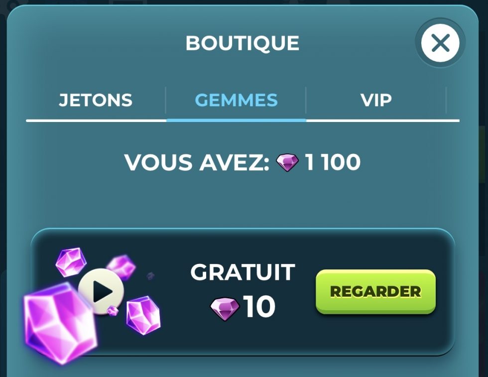 Plein de nouveaux bonus dans la nouvelle mise à jour